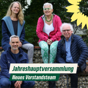 Bericht von der Jahreshauptversammlung des Ortsverbands der Grünen ...